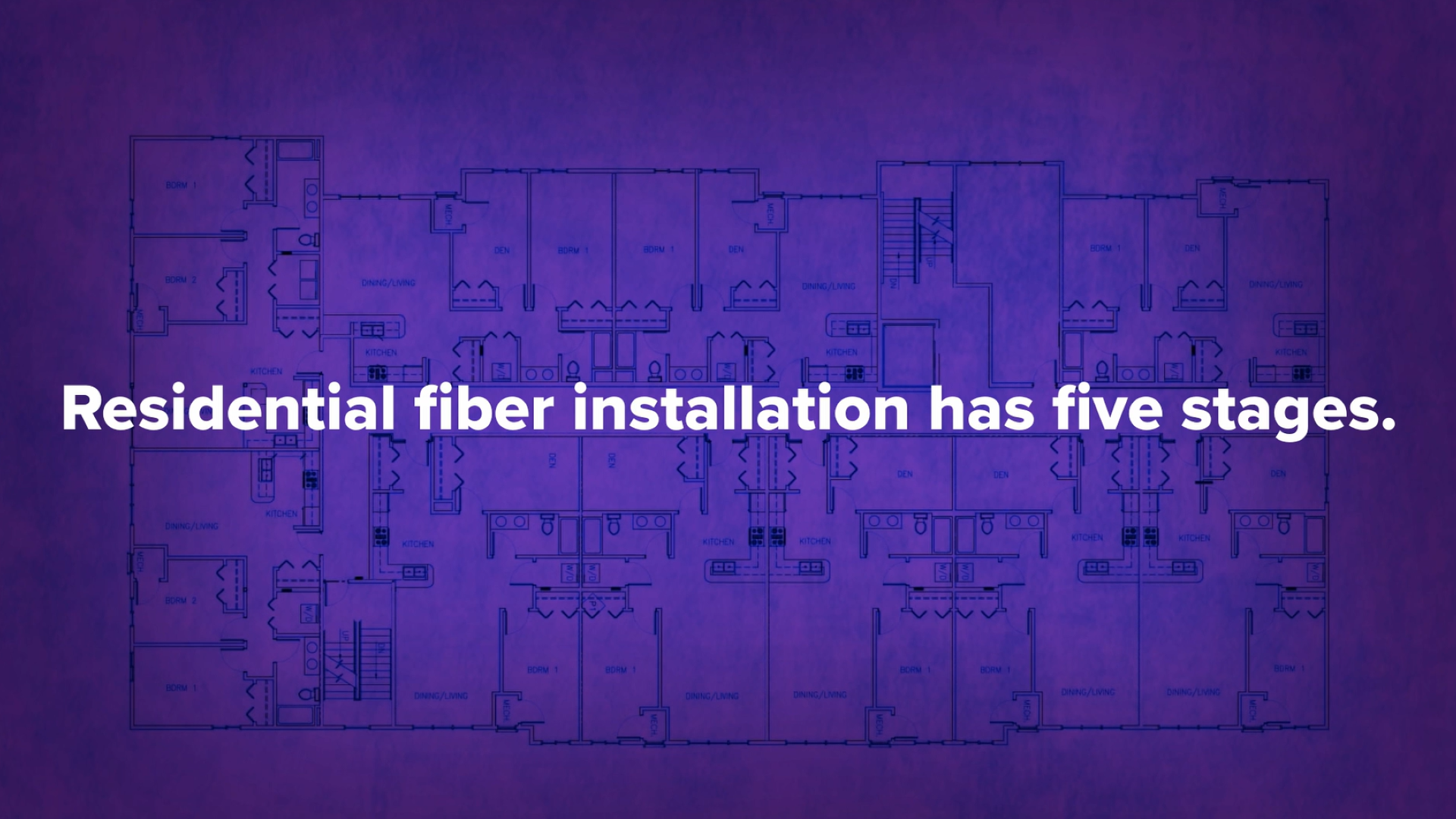 Video: Fiber Installation 5 stage process from design to implementation ...